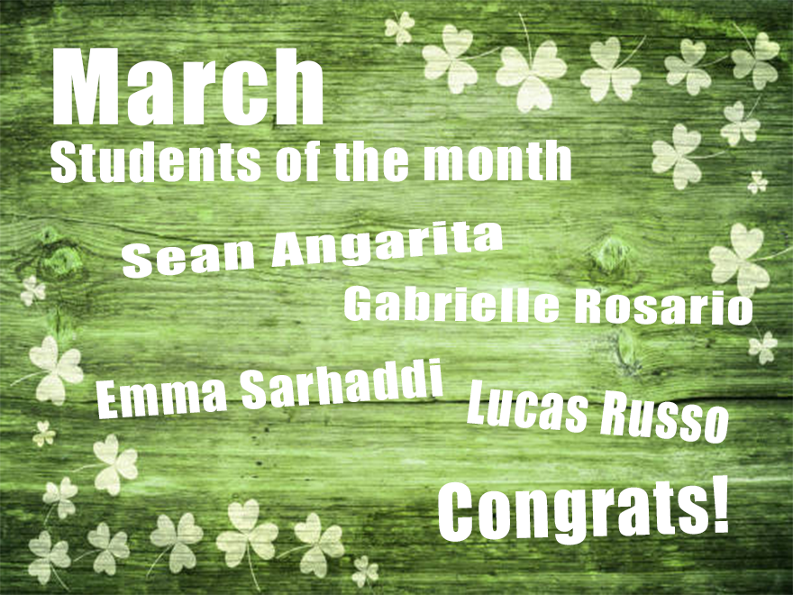 Students of the Month | Sunlake High School